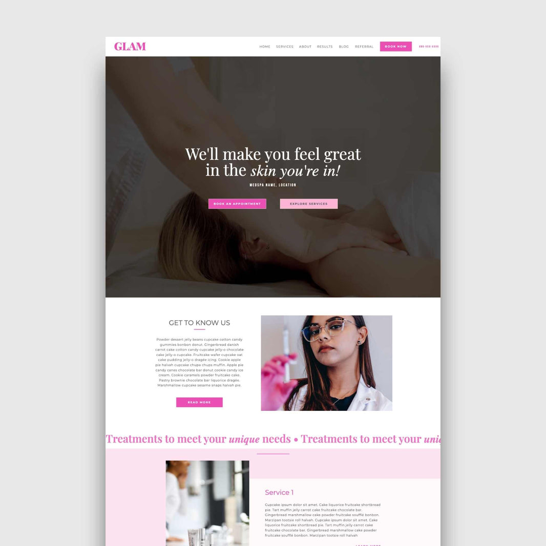 Medspa, IV Therapy & Wellness Marketing Templates – MedSpa Marketing Shop