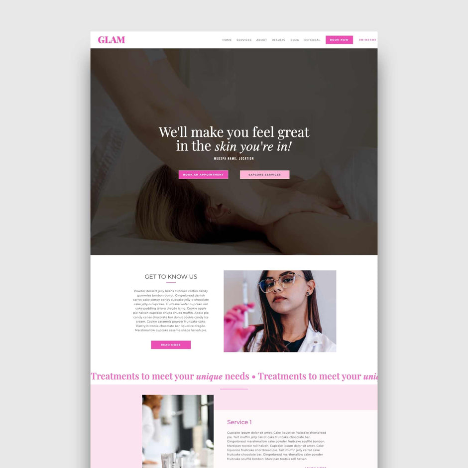 Medspa, IV Therapy & Wellness Marketing Templates – MedSpa Marketing Shop