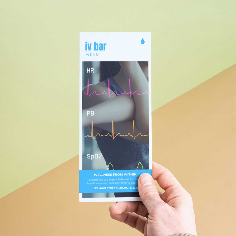IV Hydration Menu Template | MedSpa Marketing Shop